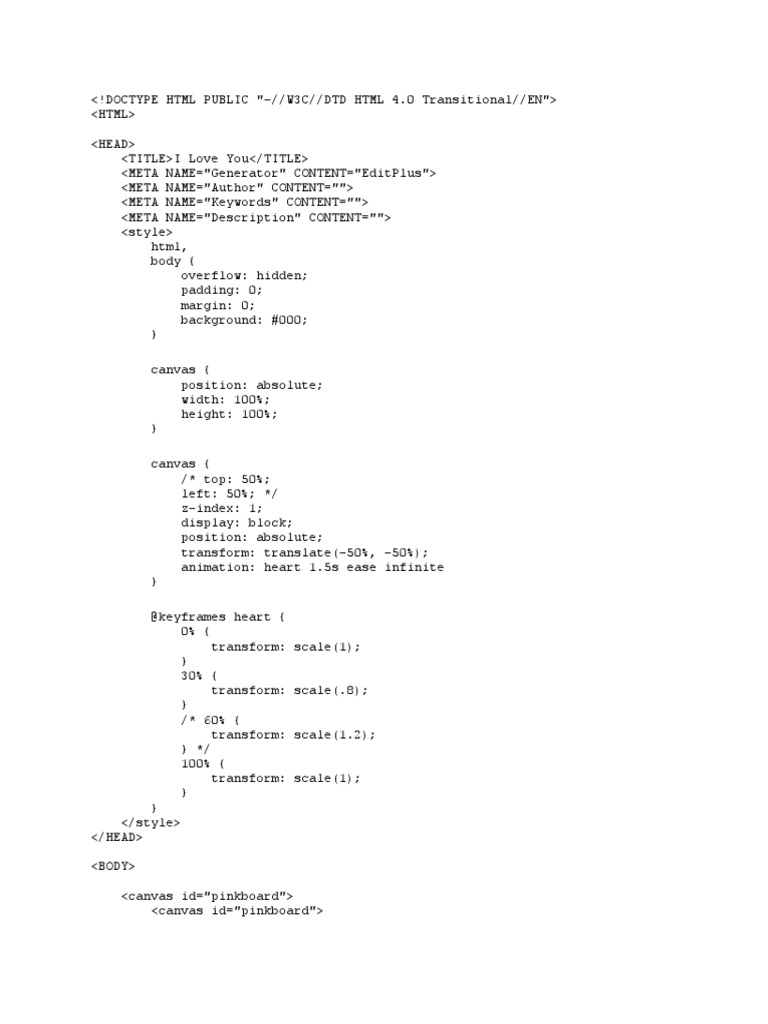 Code Trái Tim | PDF