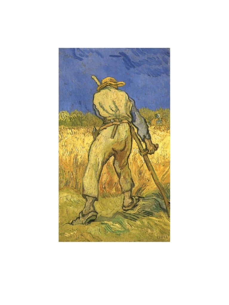 Van Gogh, El Segador Comentario | PDF