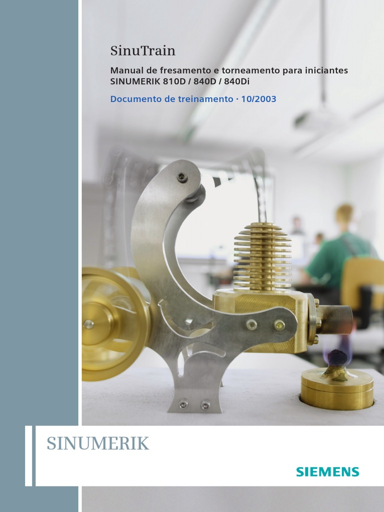 SINUMERIK SinuTrain Manual de Fresamento | PDF | PCs (computadores ...