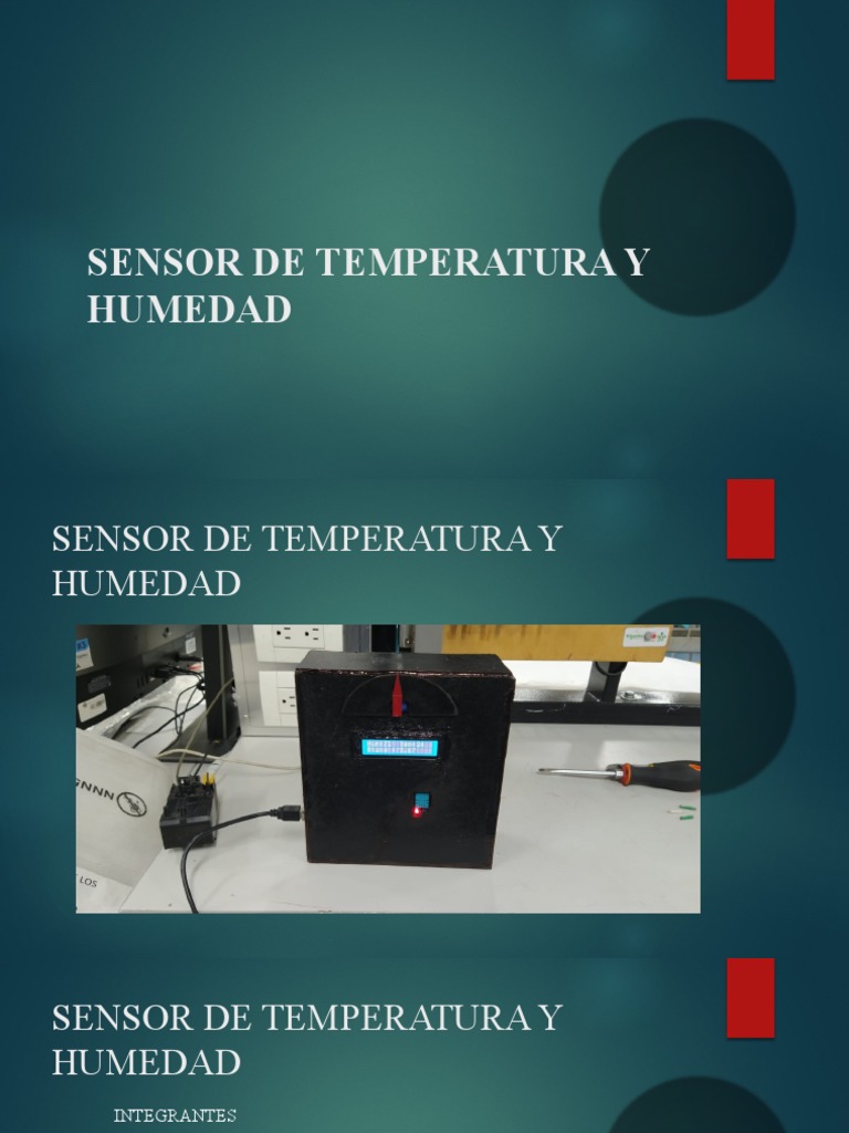 Proyecto Final | PDF | Sensor | Temperatura