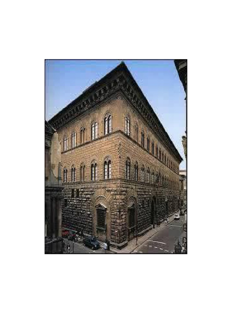 Palacio Médicci-Ricardi, de Michelozzo Comentario | PDF