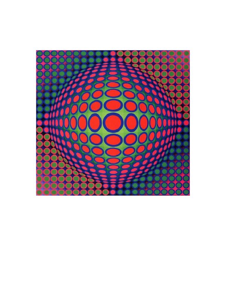 Vega 200: Arte Óptico de Vasarely | PDF