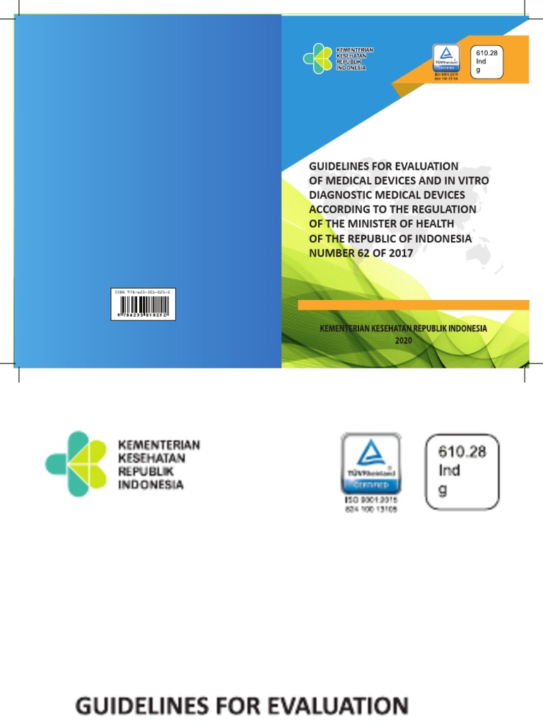 Indonesia Guideline For Evaluation of Medical Device and IVD 2020 | PDF