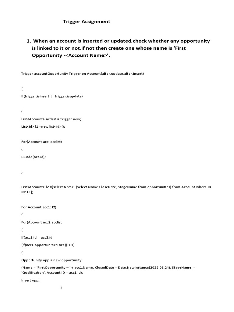 Trigger Assignment | PDF | Software Engineering | Information Age Trigger Assignment | PDF | Software Engineering | Information Age