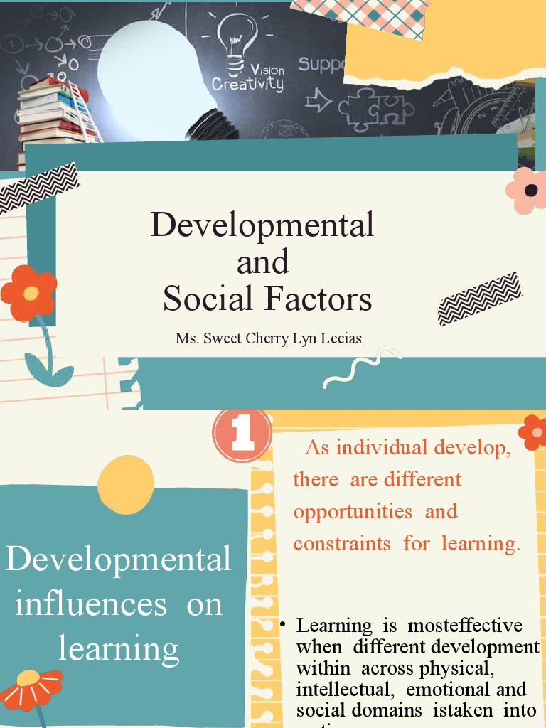 Developmental and Social Learning Factors | PDF | Learning ...