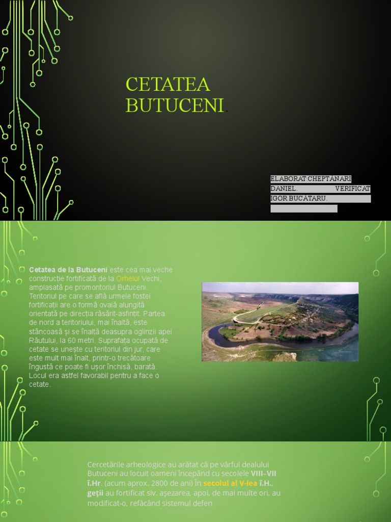 Cetatea Butuceni | PDF