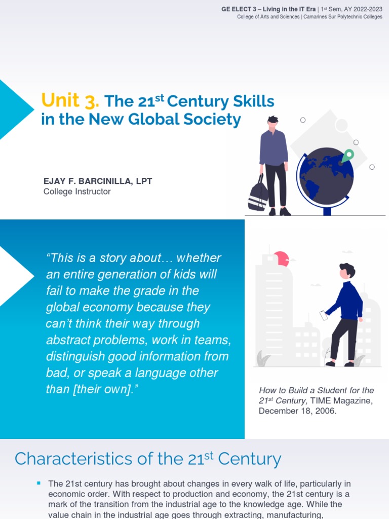 LITE Unit 3 | PDF | Media (Communication) | Innovation