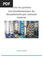 Osmose Inverse : Concepts et Schémas | PDF | Osmose | Opération unitaire