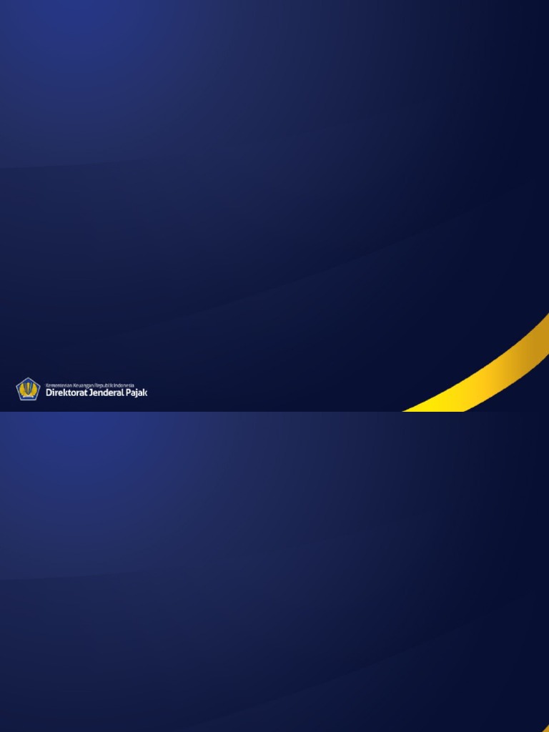 Template Presentasi Branding Baru DJP | PDF