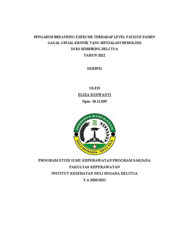 Bab 1 Eliza | PDF | Kesehatan Holistik | Sains & Matematika