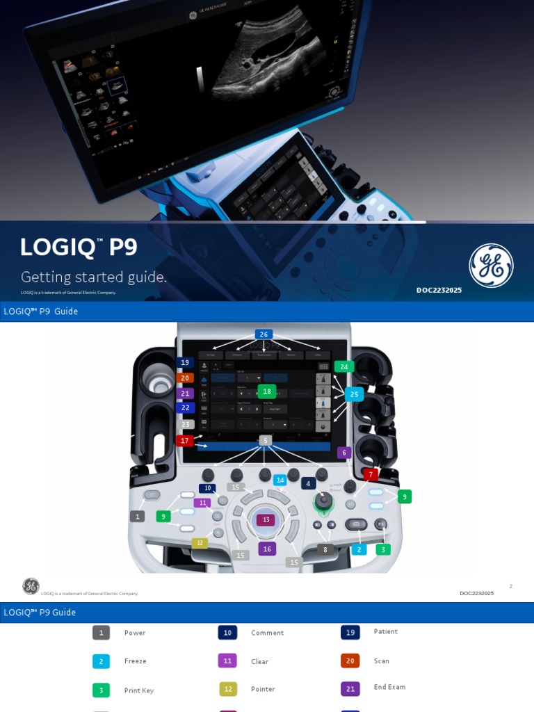 Doc2232025 Logiq p9 Comprehensive Guide | PDF | Medical Ultrasound | Password