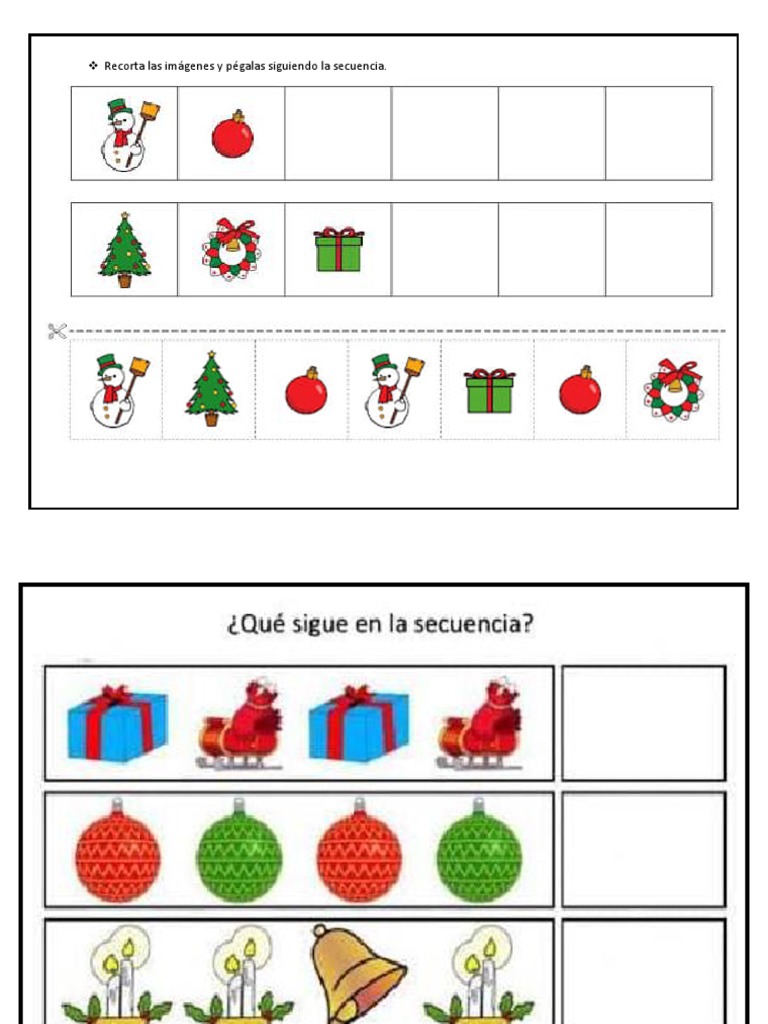 Secuencias Navideñas. | PDF