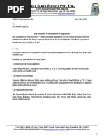 Land Surveyor Scope of Work | PDF | Surveying | Topography