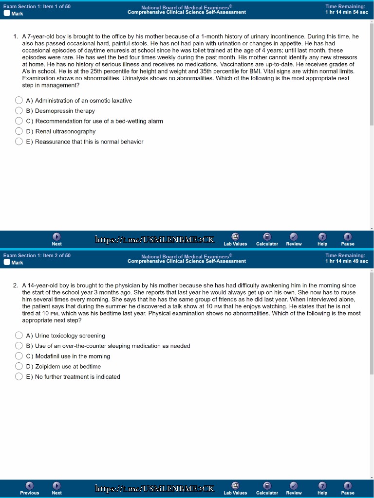 Nbme 9 | PDF | Business | Science & Mathematics
