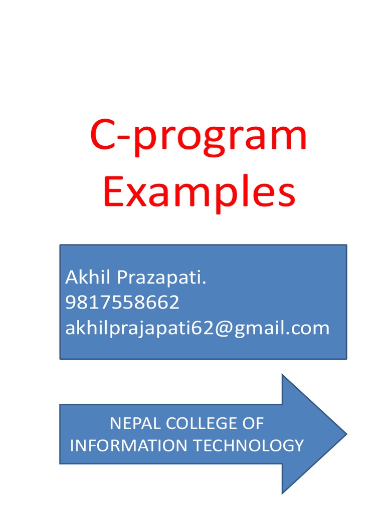 C Programs Pdf Pdf Computer Programming Computing