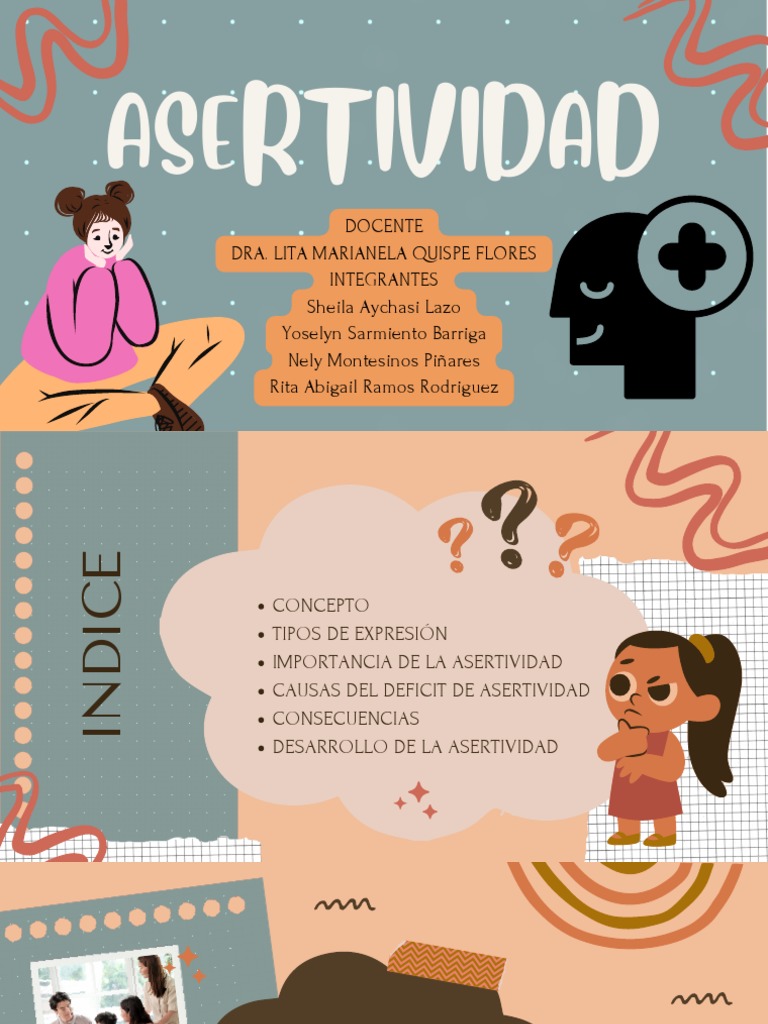 ASERTIVIDAD | PDF | Ciencia cognitiva | Relaciones interpersonales