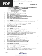 Advanced Java Programming (9165) - Sample Paper of MSBTE For Sixth ...