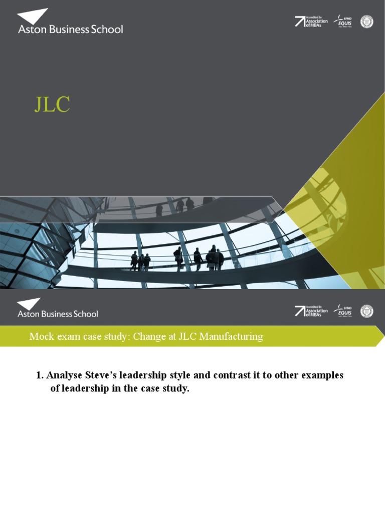 JLC Solutions | PDF | Leadership | Transformational Leadership