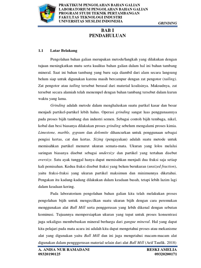 Bab 1-3 Dapus Lia | PDF