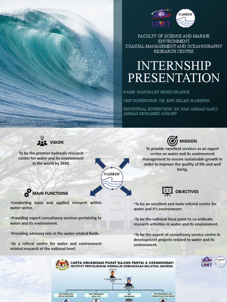 Internship Presentation | Download Free PDF | Tide | Water