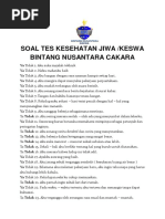 Soal Keswa | PDF