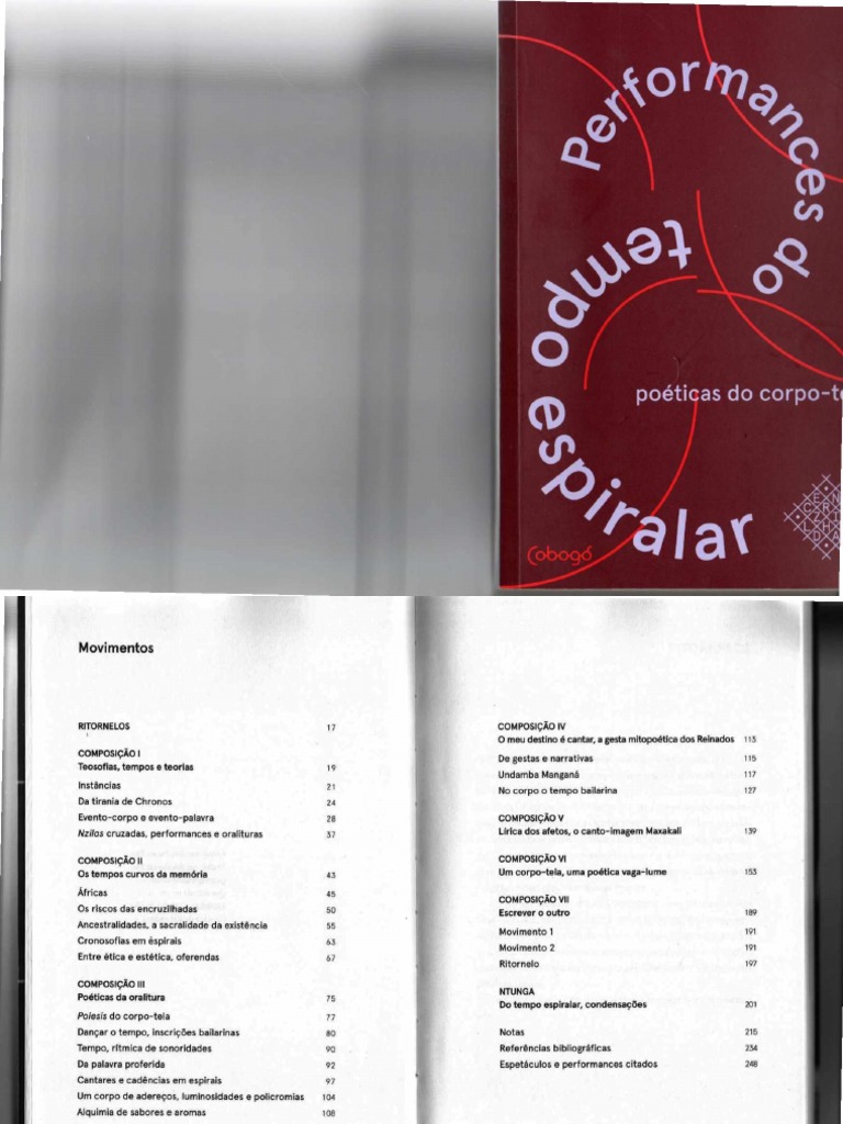 Martins, Leda Maria. Performance Do Tempo Espiralar. (2021) | PDF ... Martins, Leda Maria. Performance Do Tempo Espiralar. (2021) | PDF ...