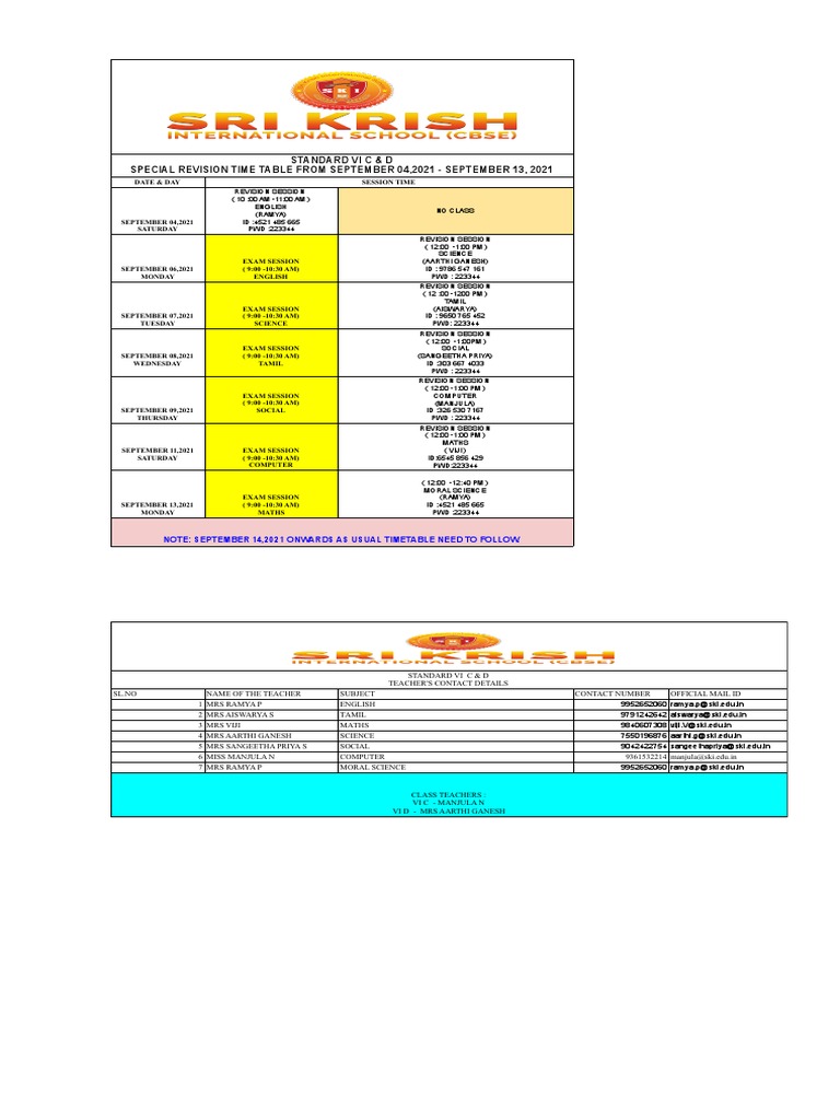 Pa 2 Revision TT Vi CD | PDF