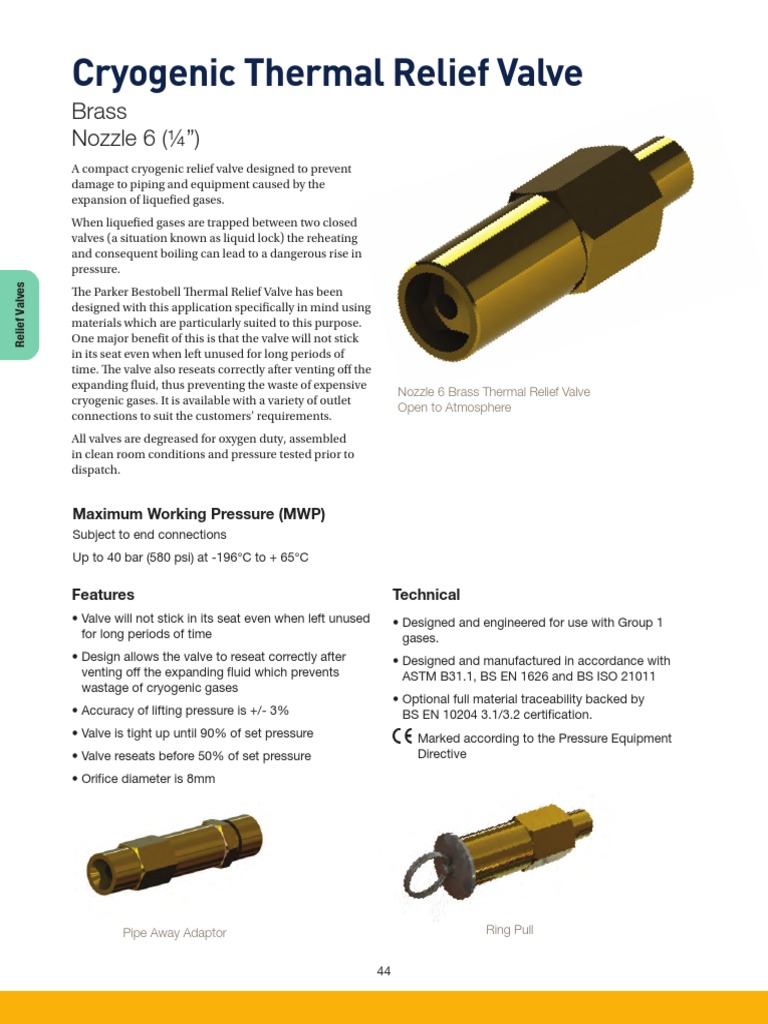 Cryogenic Valves For Industrial Gas Applications-43-44 | PDF | Valve ...