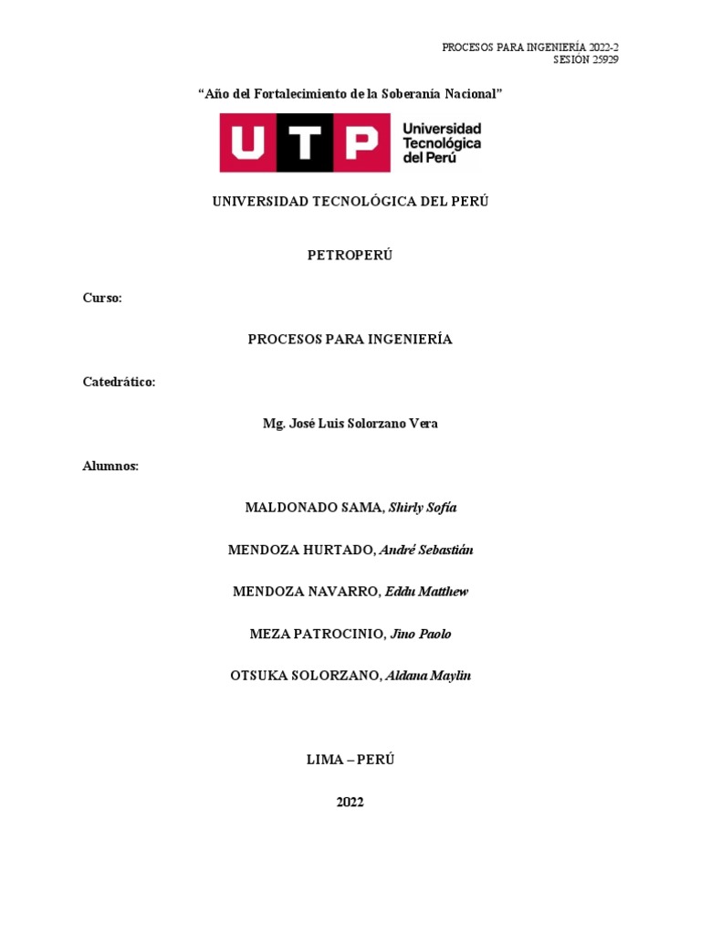 Proyecto Final Procesos para Ingenieria | PDF | Petróleo | Economias