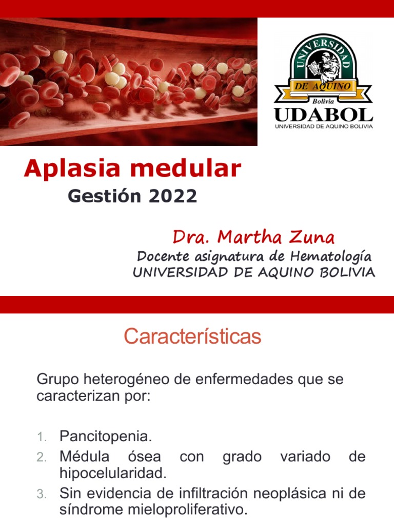 Aplasia Medular | Descargar gratis PDF | Especialidades Medicas ...