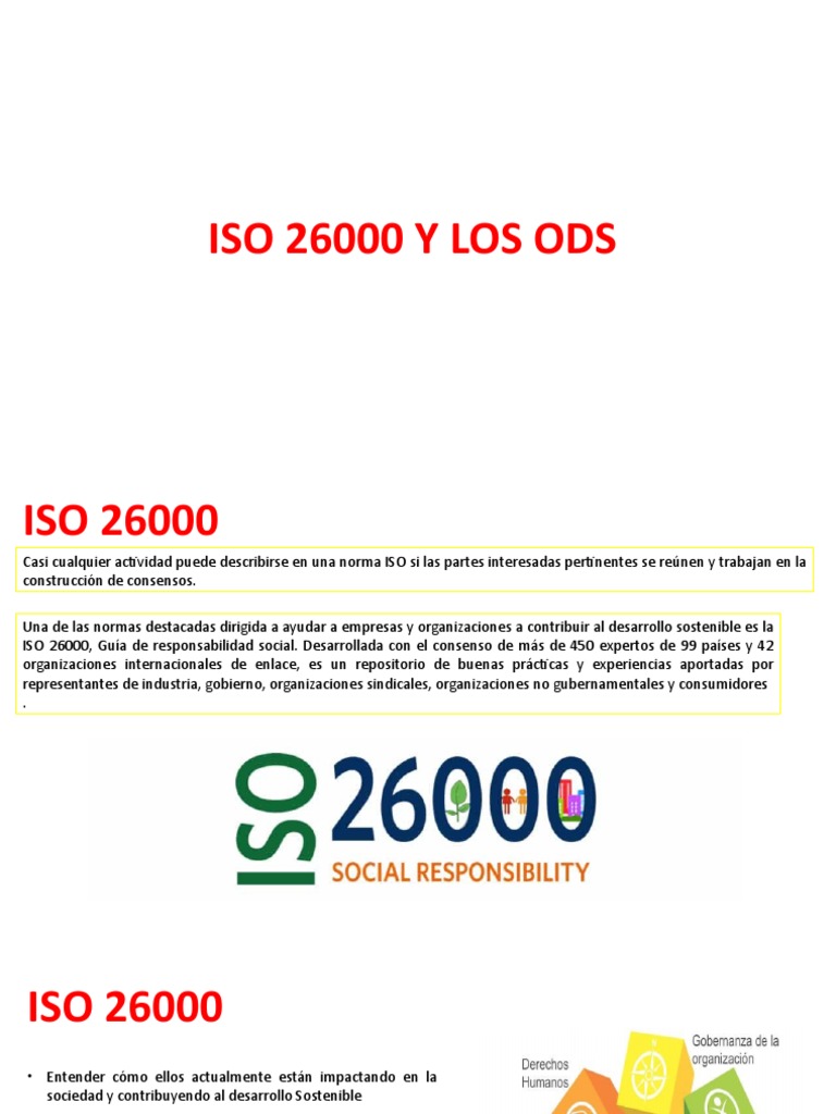 Sesion 3-PDF Iso 26000 | PDF | Sustentabilidad | Desarrollo sostenible