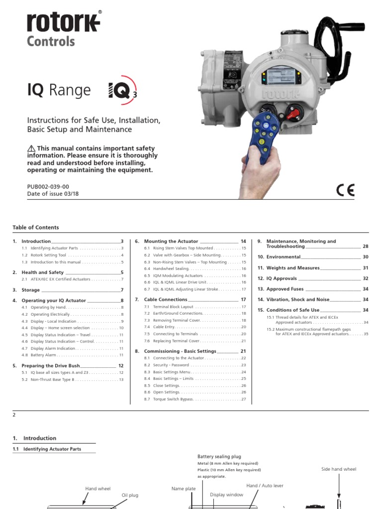Pub002 039 00 - 0318 | PDF | Valve | Actuator
