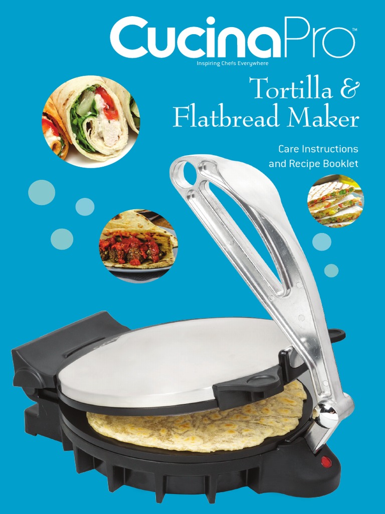CCP TortillaFlatbreadMaker 1443 IM FIN Rev | PDF | Dough | Ac Power ...