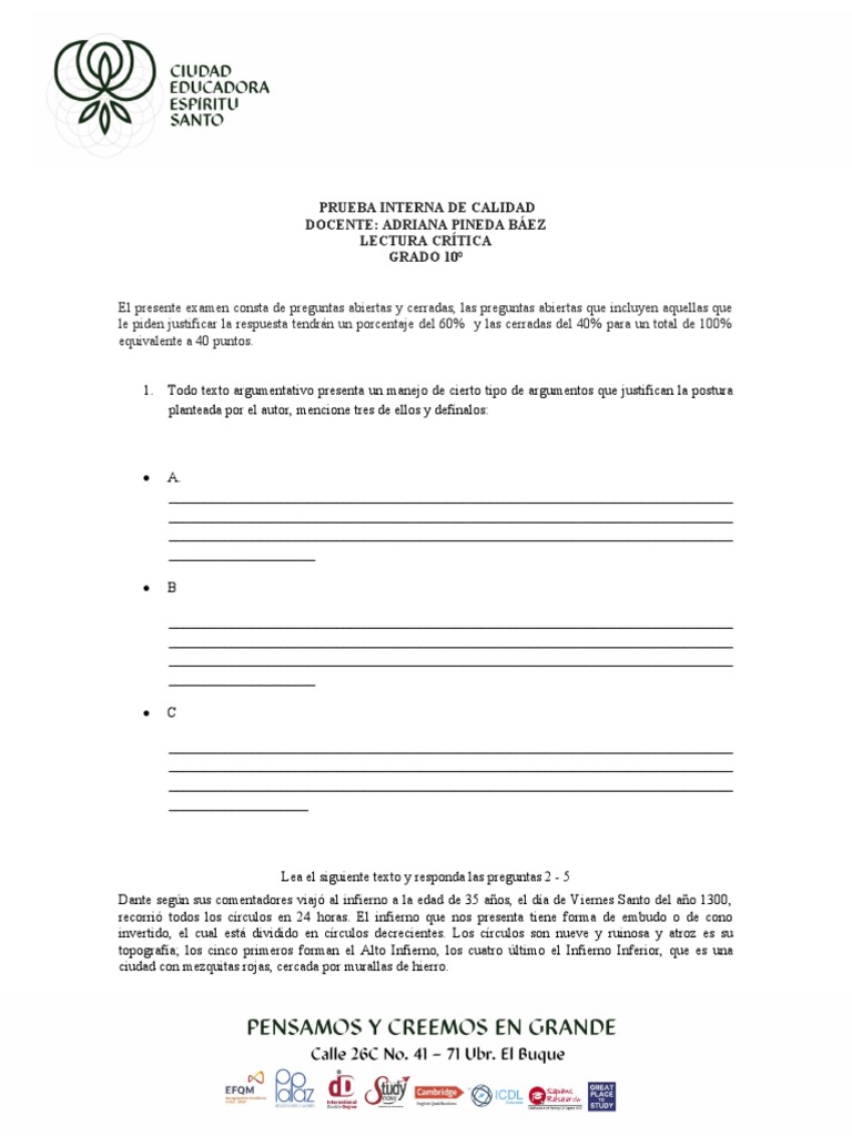 10° - Pica III Trimestre | PDF