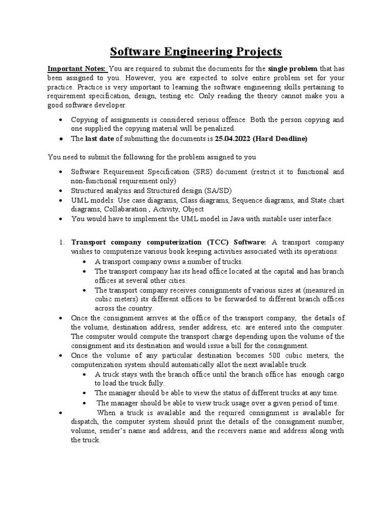 SE Projects | PDF | Subscription Business Model | Inventory