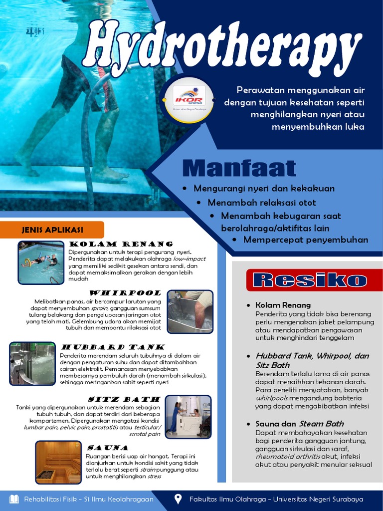 Poster Hydrotherapy | PDF