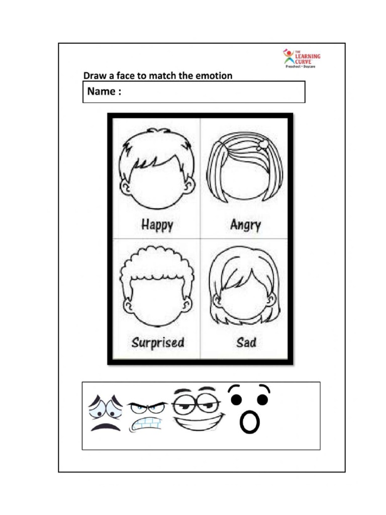 Emotion Worksheets | PDF