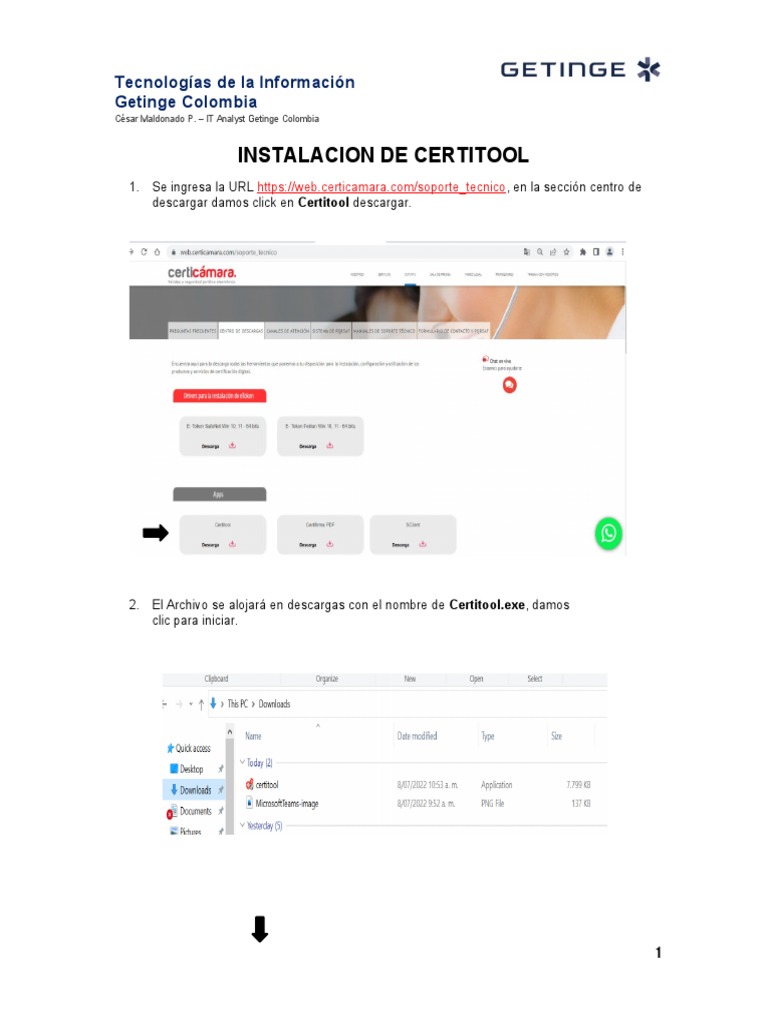 Instalacion de Certitool | PDF | Software | Informática