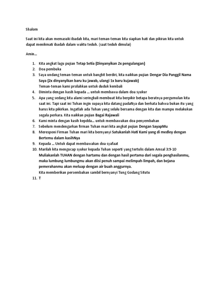 Shalom PDF