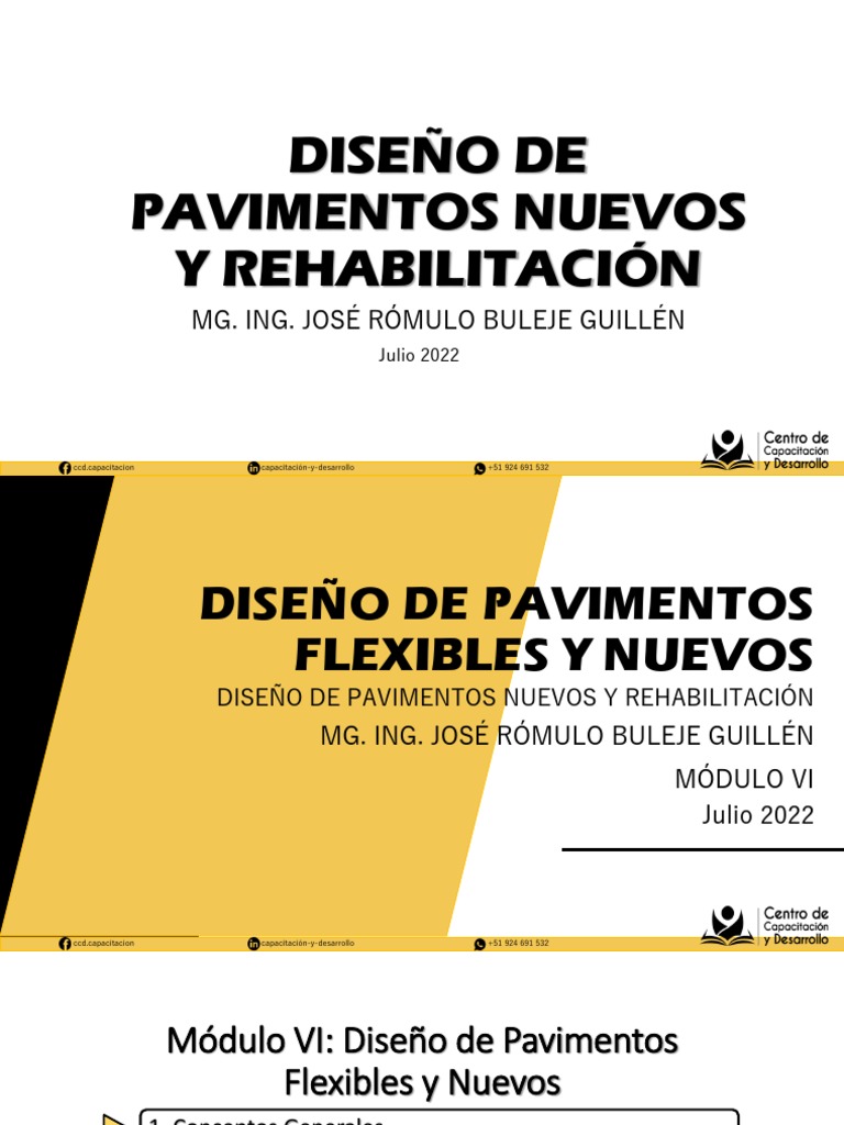 Modulo Vi - Pavimento Flexible | PDF