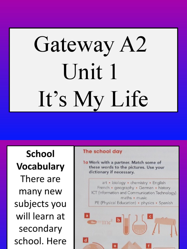 Gateway A2 Unit 1 | PDF | Vocabulary | Linguistics