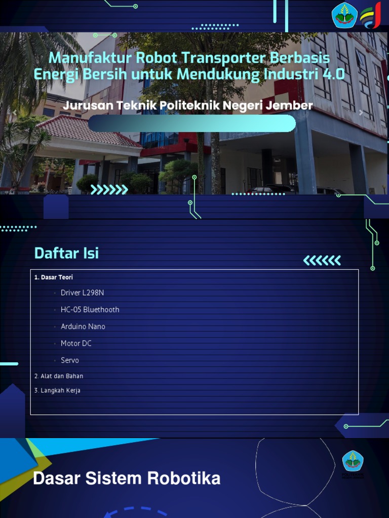 Pelatihan Robot Transporter Teknik Polije | PDF | Komputer