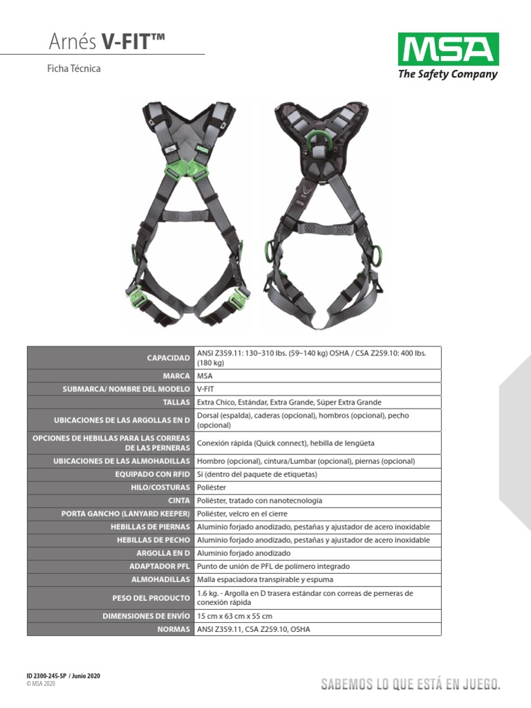 Ficha Tecnica v-FIT | PDF