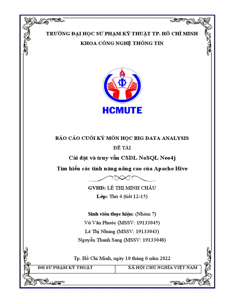 Report BDA NHOM4 | PDF