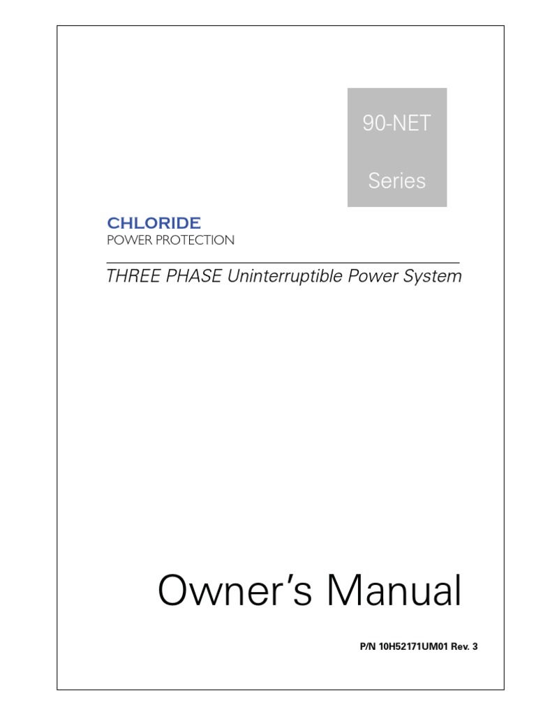 90-NET UPS Owner's Manual | PDF | Capacitor | Mains Electricity