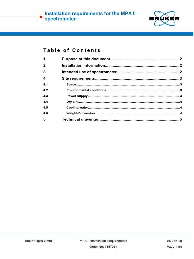 IR MPA II Installation Requirements en | PDF | Ac Power Plugs And Sockets | Equipment