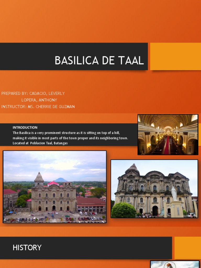 Basilica de Taal - Presentation | PDF