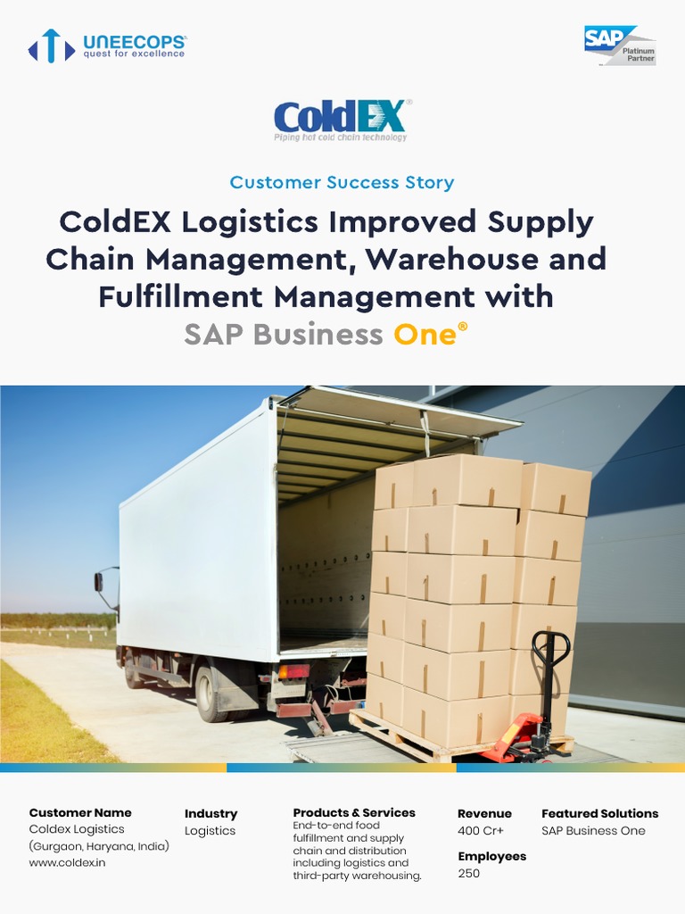 ColdEX Group Case Study | PDF | Inventory | Logistics