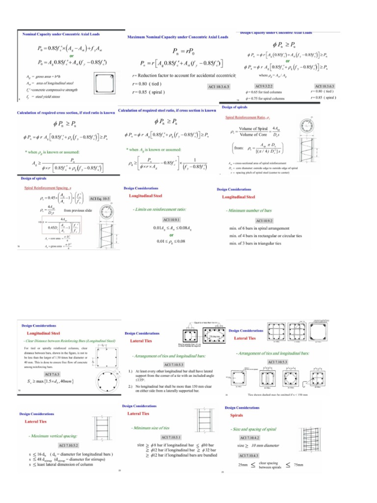 Rcd-Column Notes | PDF