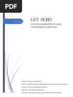LEY-18883 Actualizada A 31 Julio 2024 | PDF | Licenciatura | Alcalde